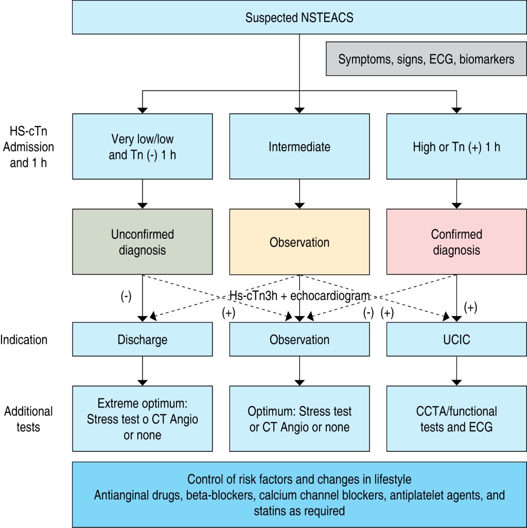 Síndrome coronario agudo sin elevación del ST en la mujer: angina inestable e infarto agudo de ...